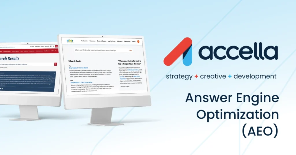 Answer Engine Optimization (AEO) Services for Associations - Accella